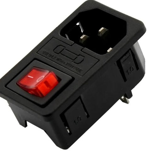 Buy Wholesale China Iec C14 Ac Socket Iec Electrical Switch Connector ...