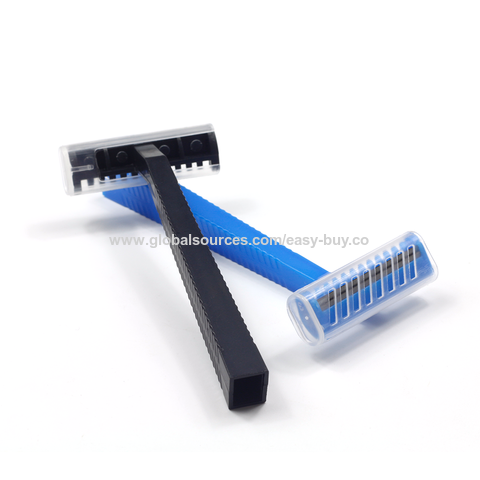 Buy Wholesale China Disposable Razor Dual Blade Men's Razor Straight ...
