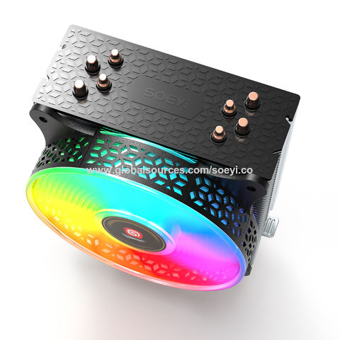 Four Heat Pipe U Shape High Efficiency CPU Cooling Heatsinks Laser ...