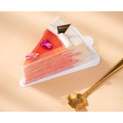 Buy Wholesale China Mini Triangle Cake Boards With Handle Gold/silver ...