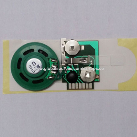 USB Pushbutton Battery Operated MP3 Player Sound Module for Toys and ...