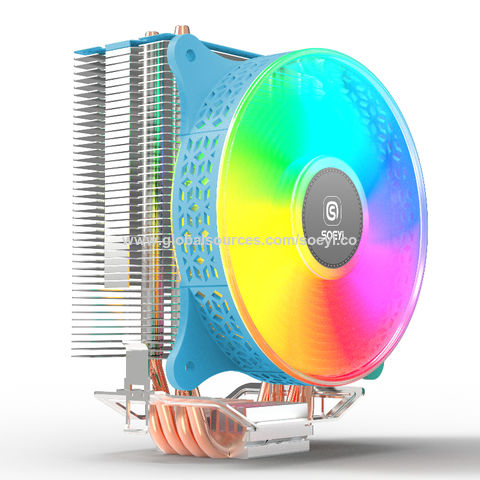 120mm 12v 5v cpu cooler rgb cooling computer fan cpu air cooler rgb ...