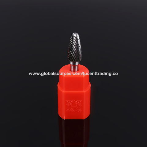 F Type 6mm Shank Double Cut F1225 Tungsten Carbide Rotary Burr Files ...