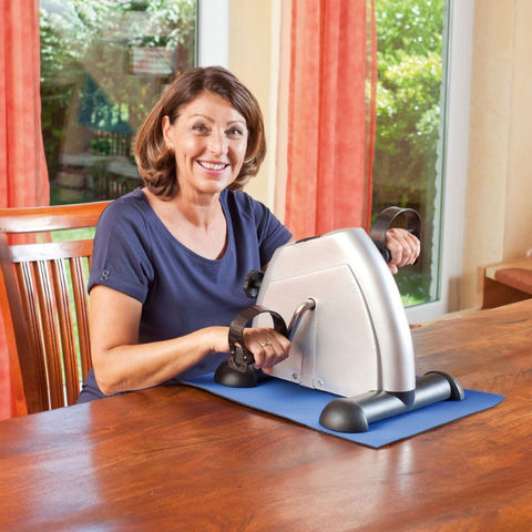 Physical Therapy Exercise Bike Indoor Trainer Rehabilitation Mini ...