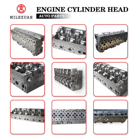 Milexuan Complete Aluminum Engine Cylinder Heads Assy for Chevy for ...