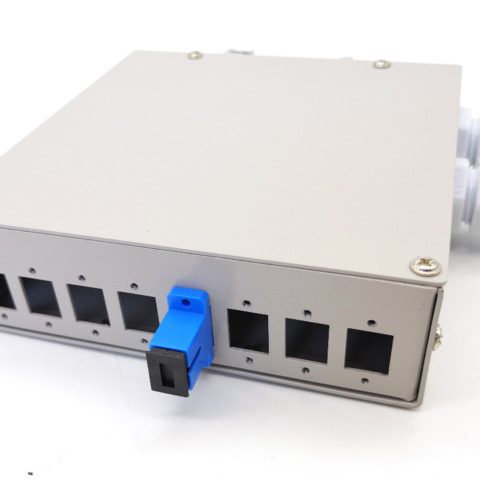Buy Wholesale China 8 Ports Din-rail Fiber Splice Box & Fiber Splice ...