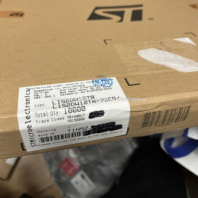 Buy Wholesale China Lis2dw12tr Accelerometers Mems Digital Output Motion Sensor:high-performance ...