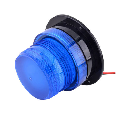Blue strobe lights for trucks, 12-80V DC multi voltage, blue beacon ...