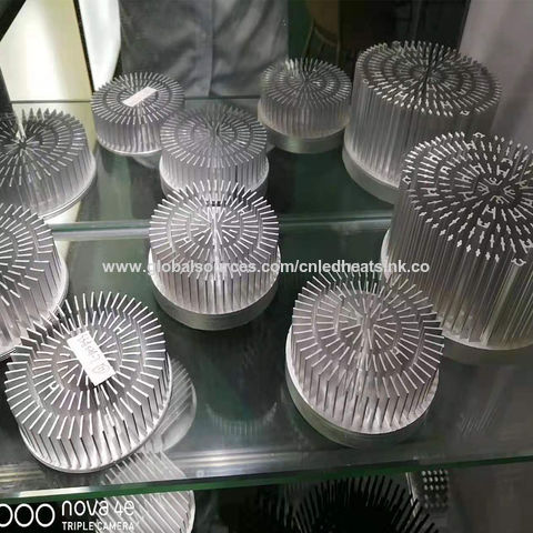 LED aluminum heat sink, deep drawn deep, led heatsink Forged radiator ...