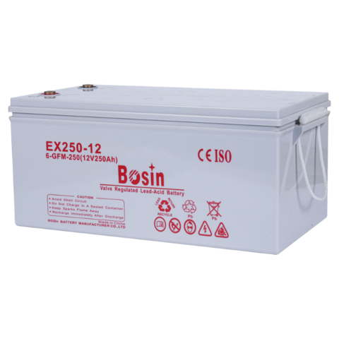 Buy Wholesale China 250ah / 12vdc Valve Regulated Lead-acid Battery For ...