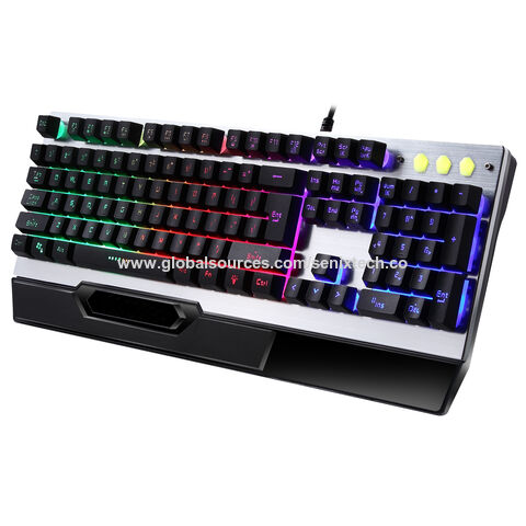 Buy Wholesale China Chinese Suppliers 104 Keys Membrane Gaming Keyboard ...