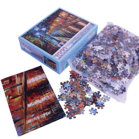 Buy Wholesale China Personalized Paintings 2d Paper Jigsaw Game Puzzle ...