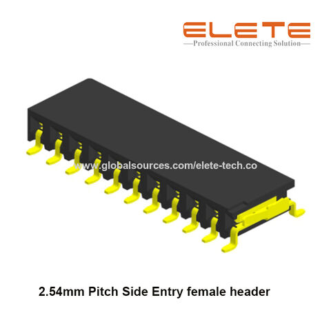Buy Wholesale China 2.54mm Side Entry Smt Type Female Header & Side ...