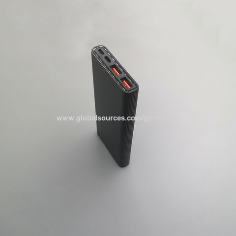 Buy Wholesale China Wholesale Usb Portable Battery Slim Metal 18w Pd ...