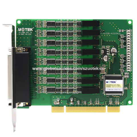 Buy Wholesale China Uotek Pci To 8-port Rs-232 Opto-isolated High-speed ...