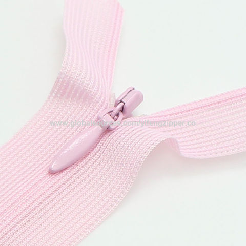 Buy Wholesale China Nylon Zipper Invisible Zipper #3 #5 Auto Lock ...
