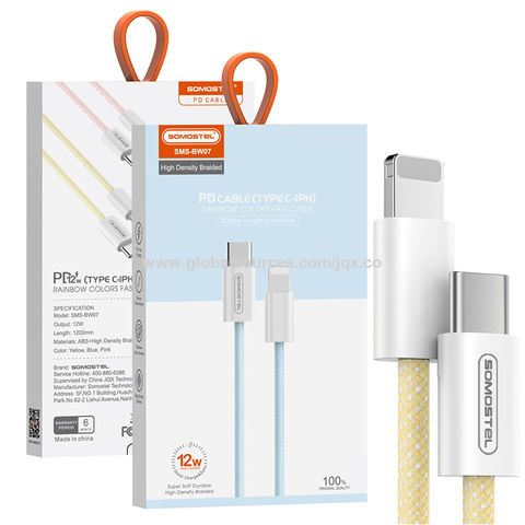 Buy Wholesale China Durable Pd Cable 12w Fast Charging Data Cable 4ft ...