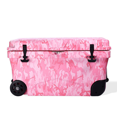 Buy Wholesale China Cooler Boxes Pink 50qt Ice Box Premium Ice Chest ...