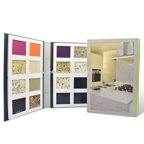 Buy Wholesale China Stone Display Plastic Sample Folder Cardboard ...