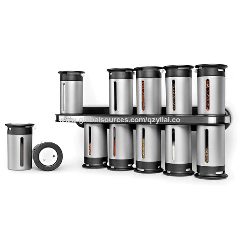 Buy China Wholesale Zevro Zero Gravity Magnetic Spice Rack With 12 ...