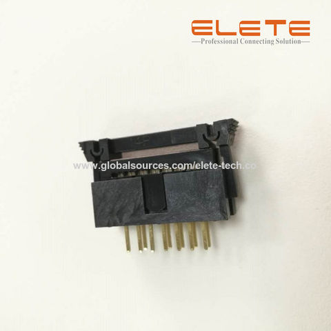 2.54mm DIP type gullwing latch IDC connectors, 2.54mm IDC connector ...