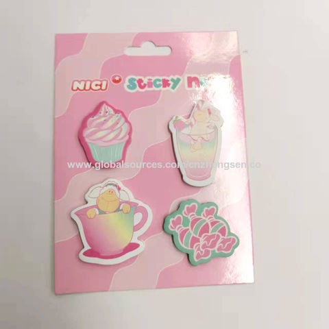 Buy Wholesale China Custom creative die-cut memo adhesive sticky note ...