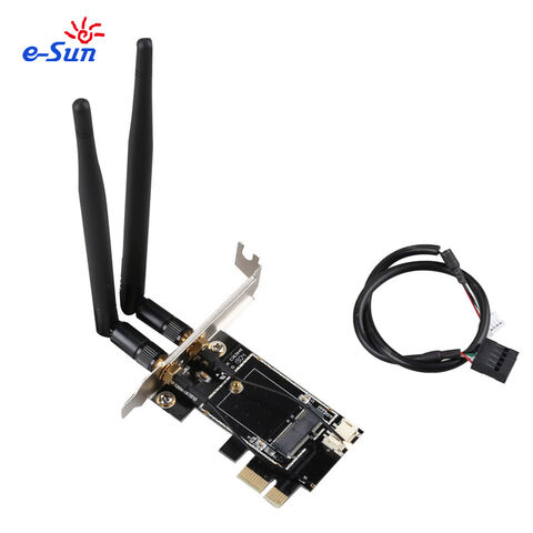 Buy Wholesale China Pcie To M.2 Wifi Adapter Wireless Network Card Dual ...