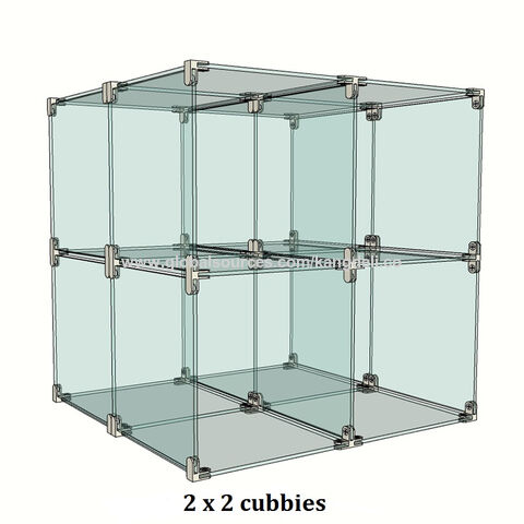 Buy Wholesale China Glass Cubbies Display & Glass Display at USD 99 ...