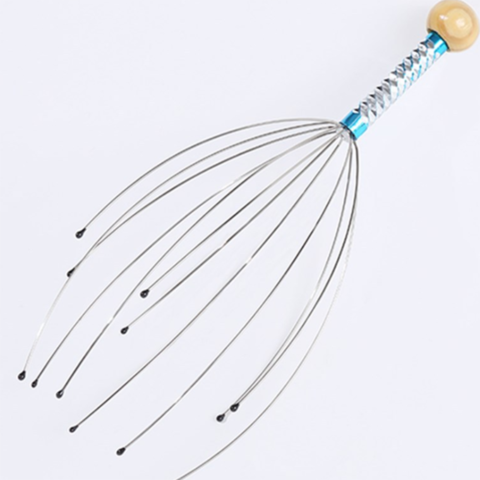 Buy Wholesale China Colorful Handled Scalp Head Massager Stainless ...