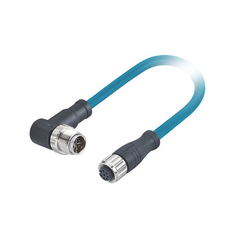 Buy Wholesale China M12 X Code Male Angled To M12 A Code Female ...