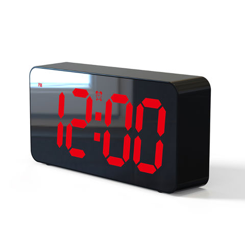 Good Quality Big Screen Alarm Horologe Digital Clock With Thermometer ...