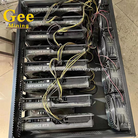 RTX 3070 Used Completed 8 Graphics Cards GPU 480MH ETH 1000w Mining Rigs, RTX 3070 GPU Rig 3070 ...