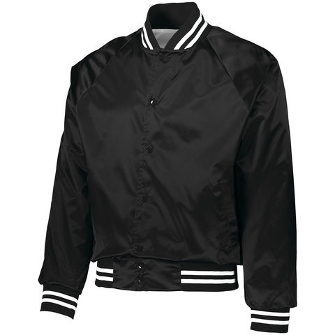 Custom Wholesale 100% Polyester satin varsity jacket, satin varsity ...