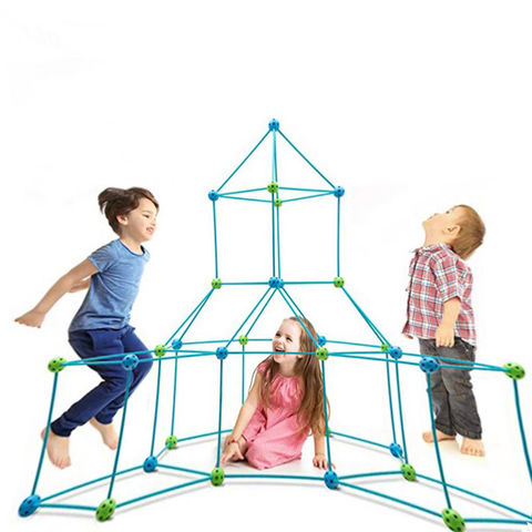 Buy Wholesale China 120 Pcs Castles Tunnels Tents Creative Construction ...