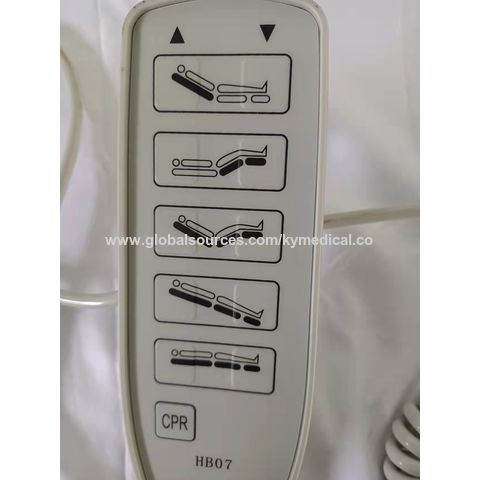 Common Handleset Hand Remote Control Electric Hospital Beds - China ...