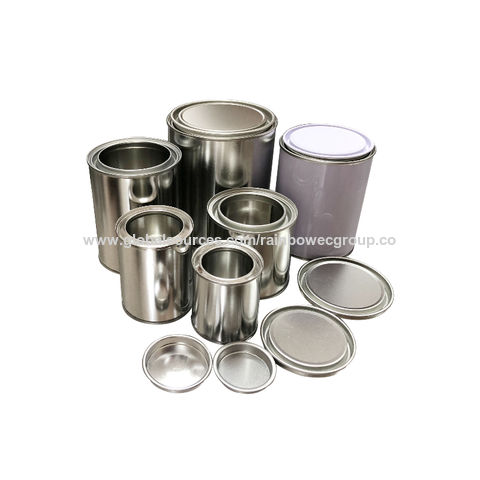 355ml Round 3 Piece Tin Plate Soft Drink Can With Lip, Beverage Cans ...