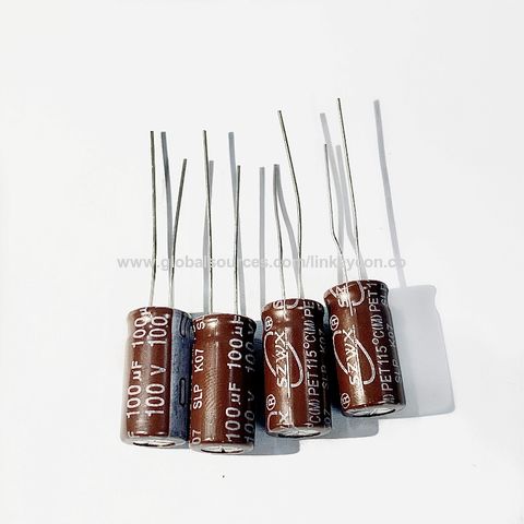 Buy Wholesale China Low Impedance Long Life Capacitor Radial Aluminum ...