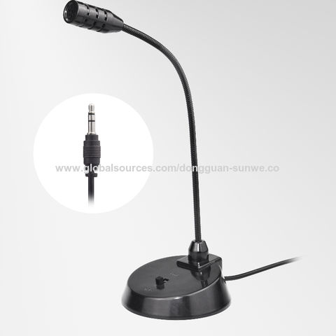USB PC Microphone with Volume Control desktop microphone for PC and ...