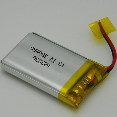 Buy Wholesale China Small 380mah Lithium Polymer Battery 682030 Cheap 380mah 3.7v Li Ion Polymer ...