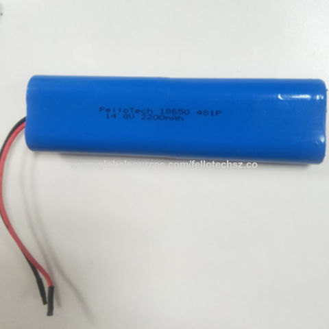 Rechargeable 18650 4s1p 14.8v 2200mah Lithium Ion Battery For Bluetooth ...