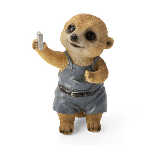 Buy Wholesale China Custom Polyresin Mongoose Meerkat Animal Statues ...