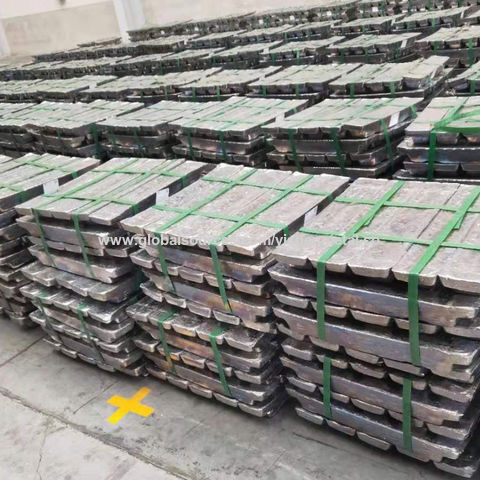 Buy Wholesale China Refined Lme Pure Metal Lead Ingots 99.99%/pb Metal ...