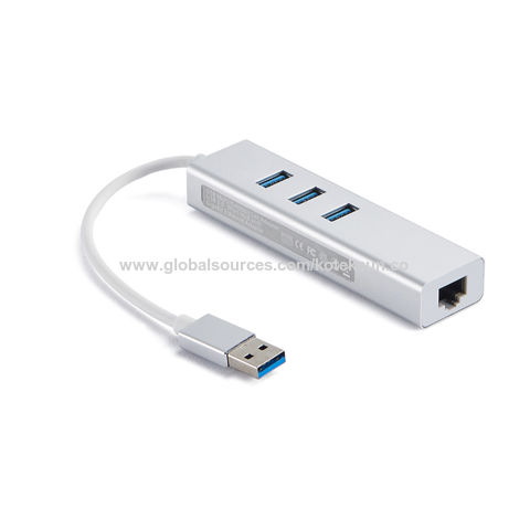 Buy Wholesale China Usb Hub, 3-port Usb 2.0 Hub With Ethernet 100m For ...