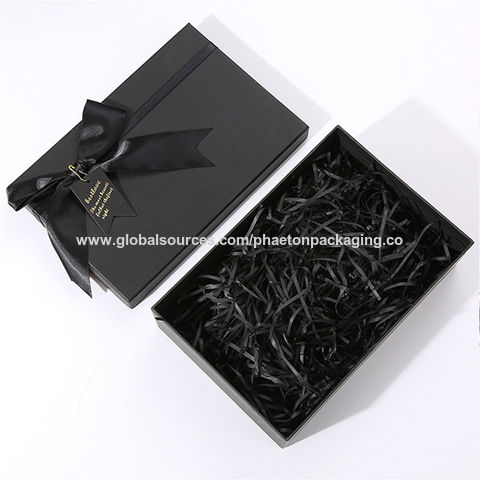 Buy Wholesale China Hardcover Black Color Retail Box Gift Boxes Paper ...