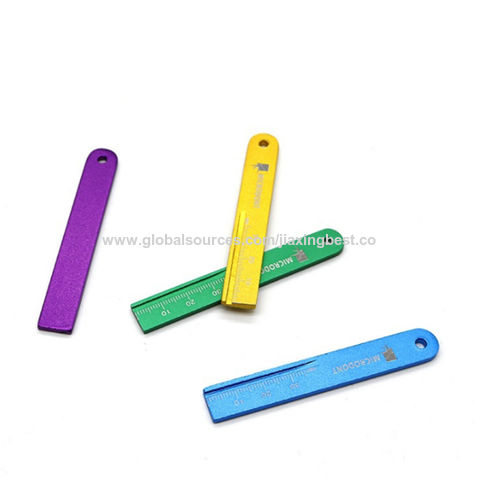 Dental Aluminum Root Canal Measurement Endo Endodontic File Ruler ...