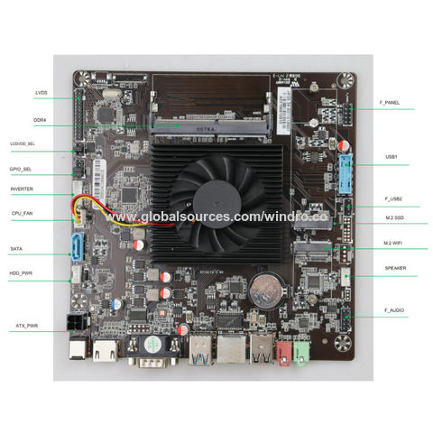 Buy Wholesale China Low Price J4125 Itx Motherboard 10th Celeron Cpu ...