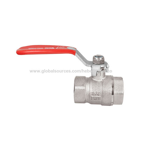 Buy Wholesale China Dn15 - Dn100 Pressure Pn25 Cw617n Or Hpb59-3 Sample Brass Ball Valve & Ball ...