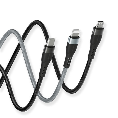 Mietubl 2.1A Aluminum Braided Data Cable for cellphone and Tablets ...