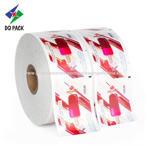 Buy Wholesale China Custom Plastic Ice Cream Roll Film Roll Stock ...