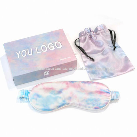 Buy Wholesale China Silk Pillowcase Gift Box Eye Mask Cardboard Gift ...
